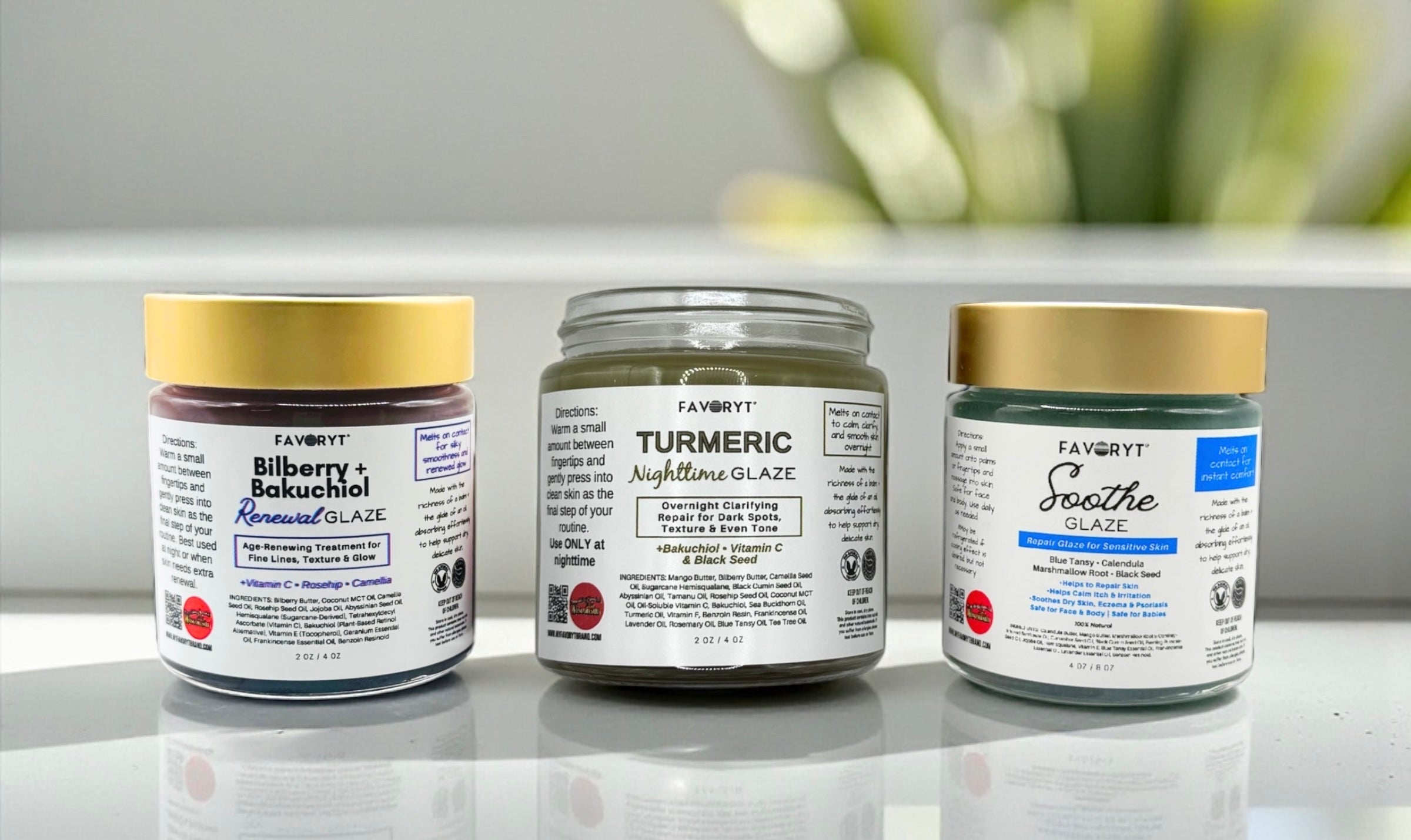 Botanical Skin Glazes – FAVORYT BRAND